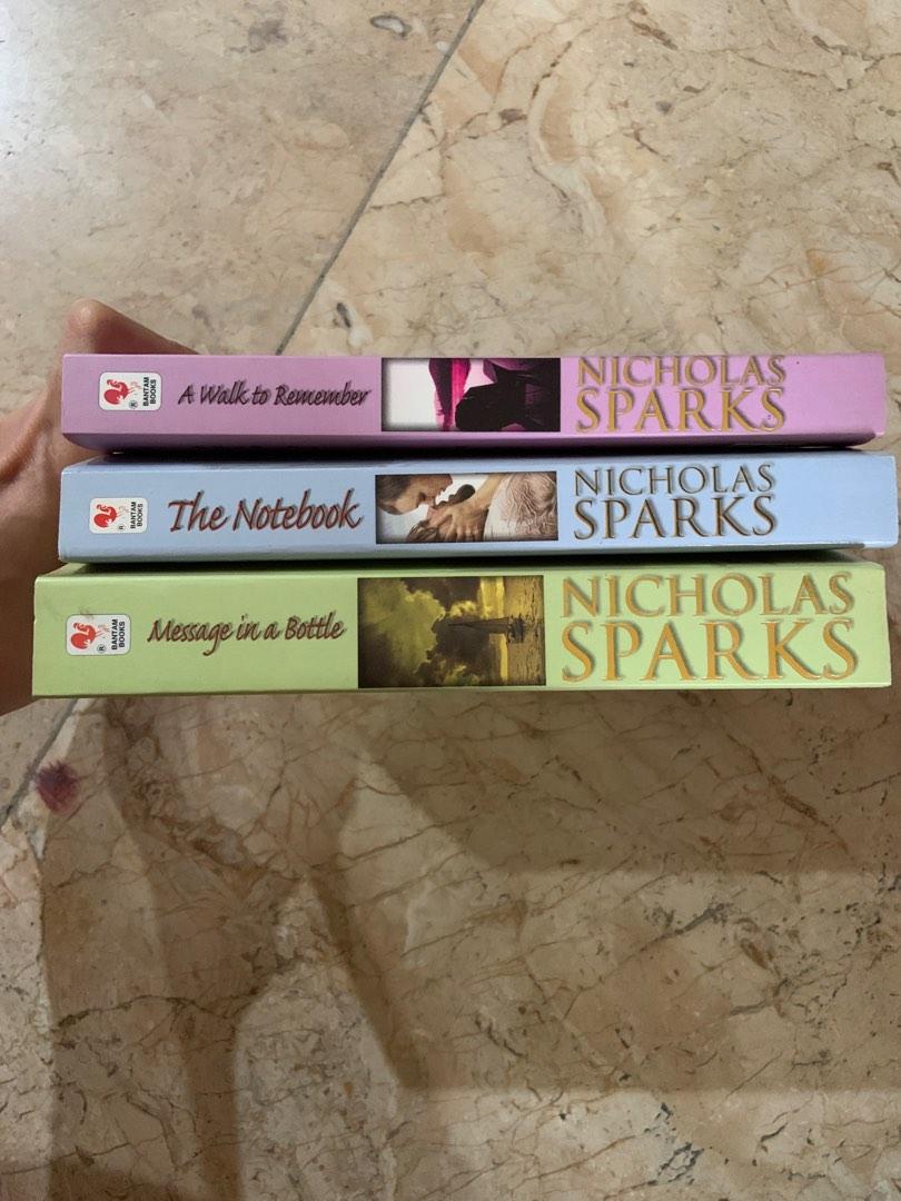 Nicholas Sparks collection, Hobbies & Toys, Books & Magazines, Fiction & Non-Fiction on Carousell