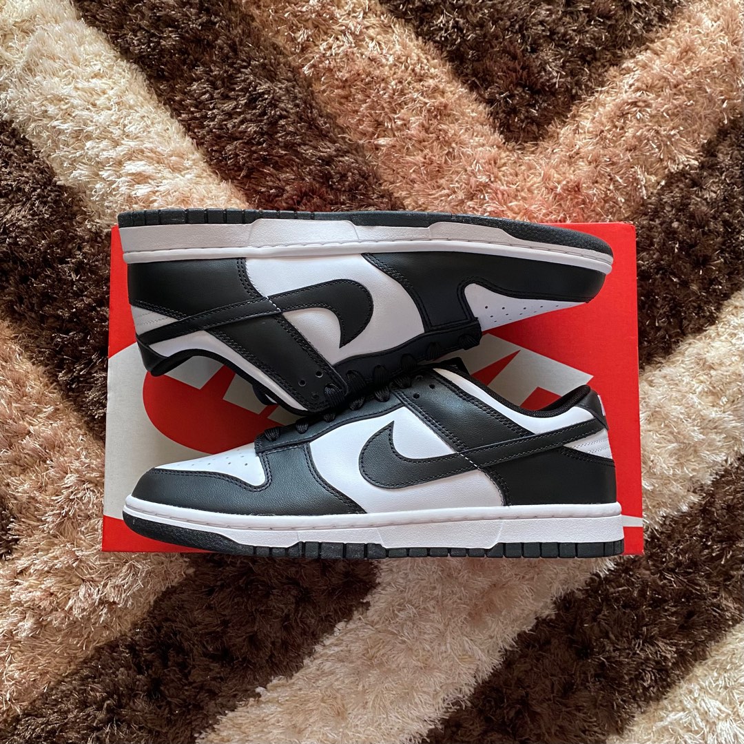 Nike Dunk Low Panda, Men's Fashion, Footwear, Sneakers on Carousell