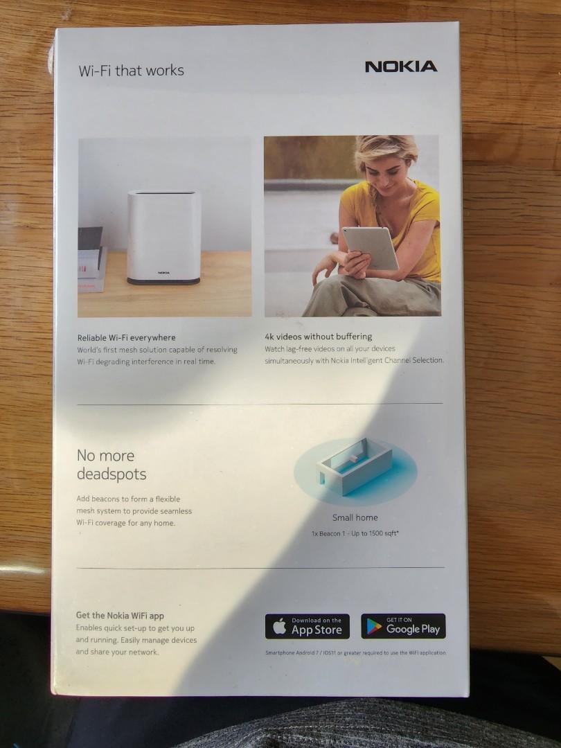 Nokia beacon WiFi router, Computers & Tech, Parts & Accessories ...