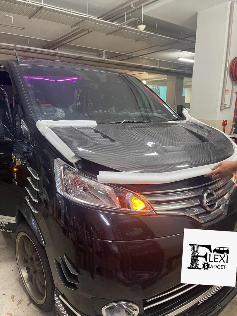 NV200 Carbon Bonnet / NV200 BodyKit / NV200 Full Carbon Hood / Nissan ...