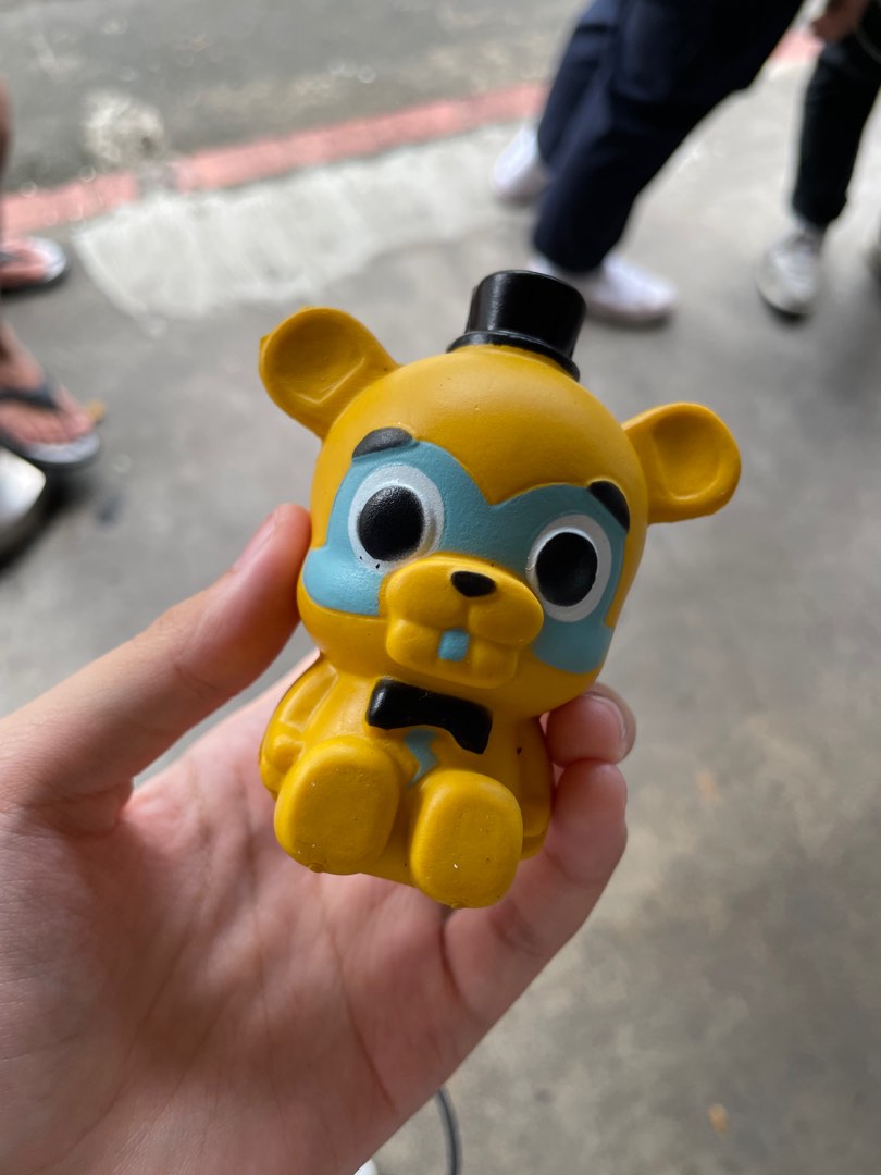 Official FNAF Security Breach Squishme Glamrock Freddy, Hobbies & Toys ...