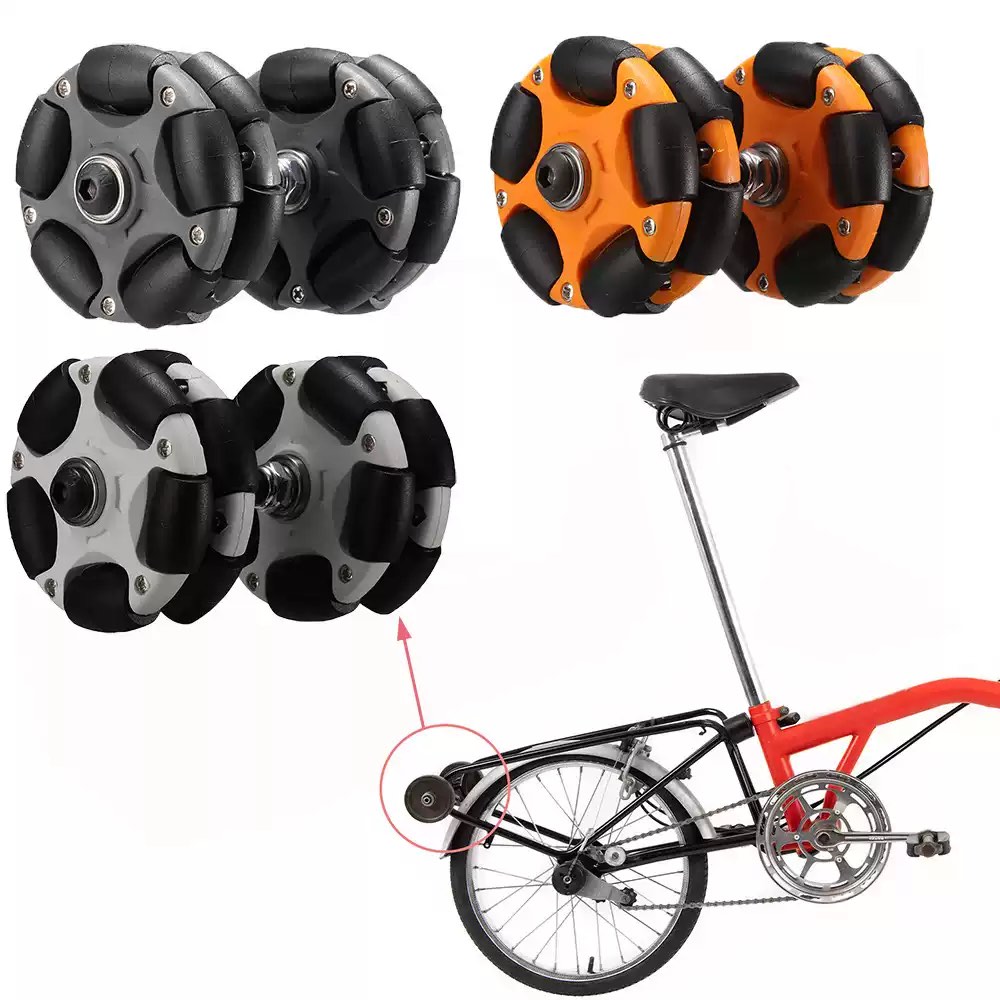 Omnia Easy Wheels Rollers for Brompton, Sports Equipment, Bicycles ...