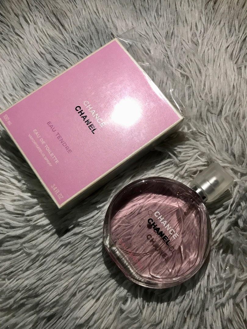 ONHAND AUTH. CHANEL CHANCE PINK (EDT), Beauty & Personal Care ...