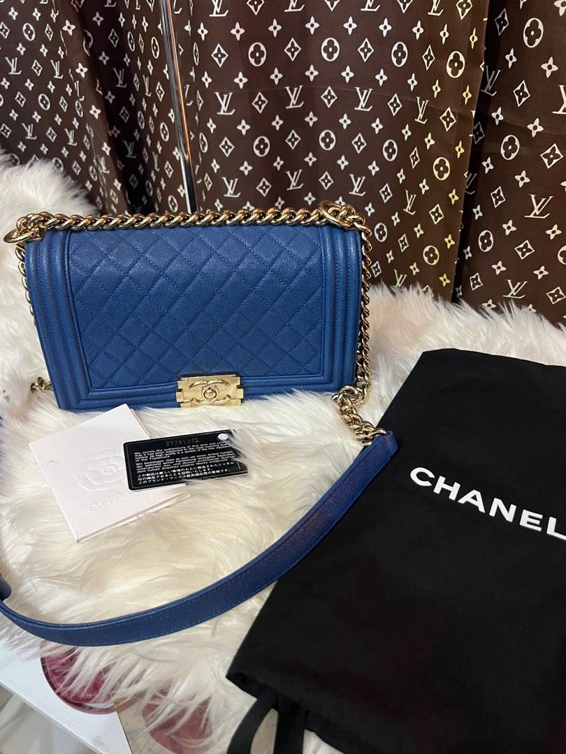 Original Chanel Leboy old Medium, Luxury, Bags & Wallets on Carousell