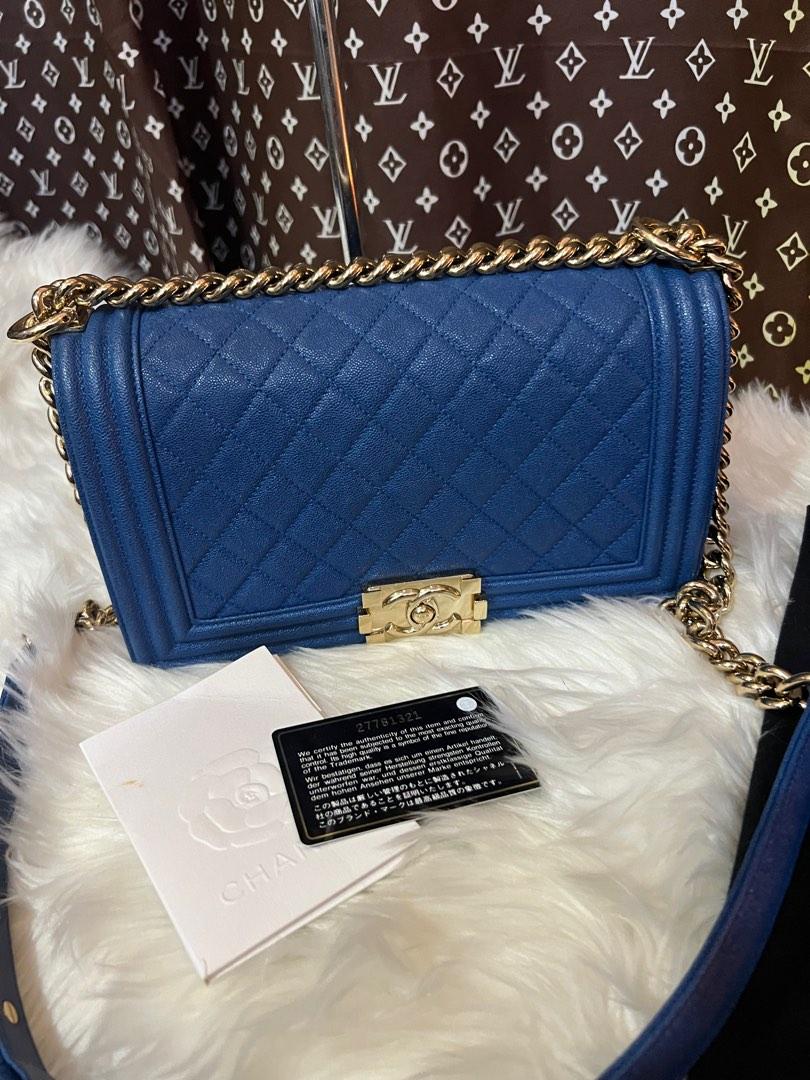 Original Chanel Leboy old Medium, Luxury, Bags & Wallets on Carousell