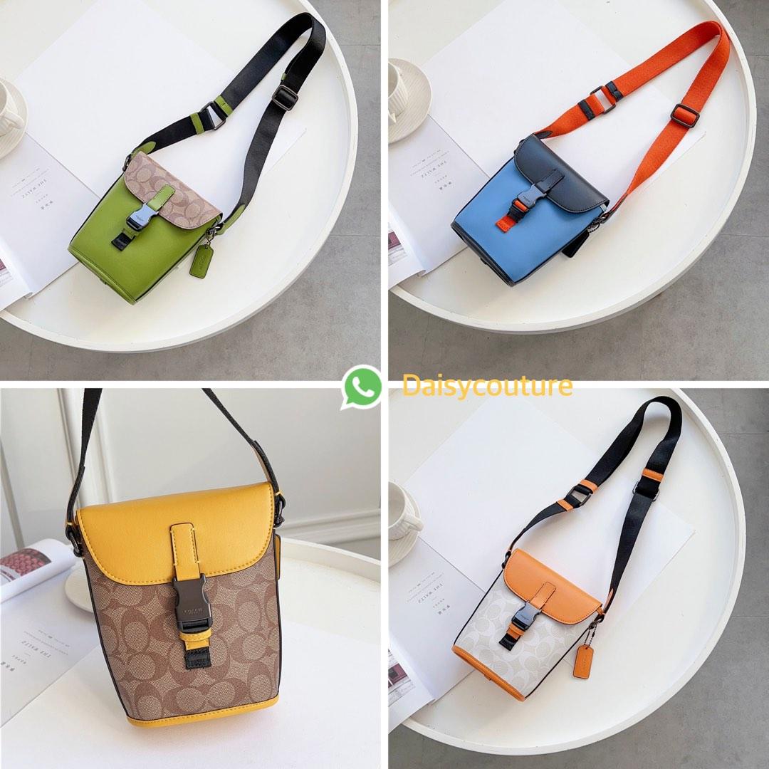 Original coach track sling crossbody bsg, Men's Fashion, Bags, Sling ...