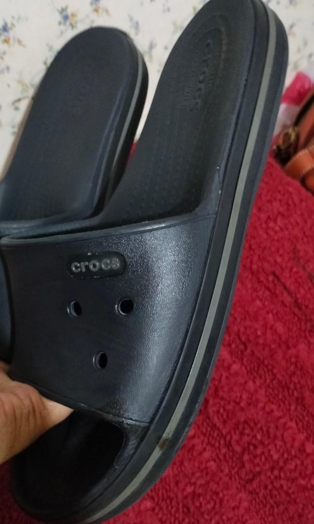 Original Crocs Iconic Slides, Men's Fashion, Footwear, Slippers ...