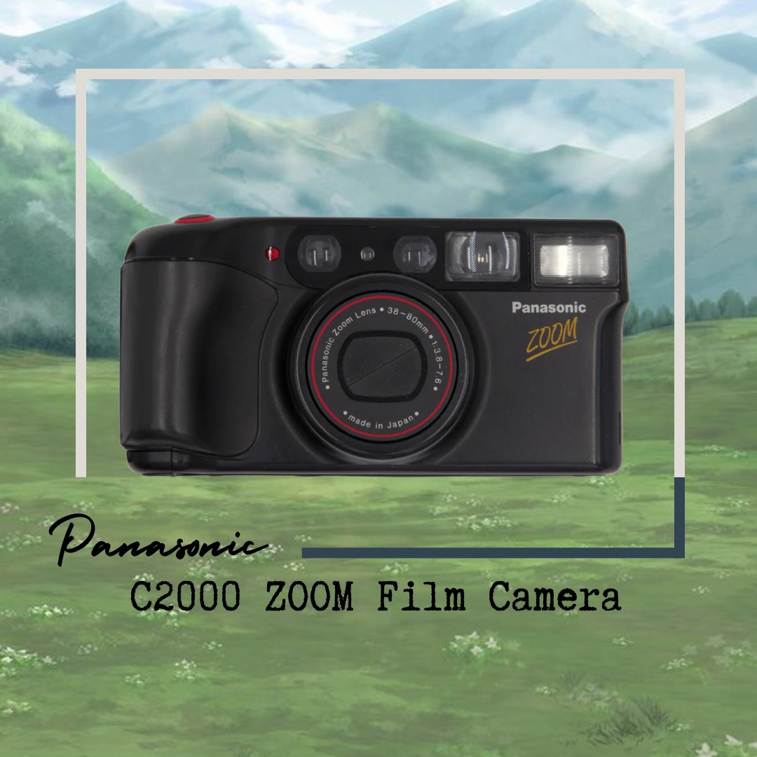 Panasonic C-2000 ZM Film Camera, Photography, Cameras on Carousell