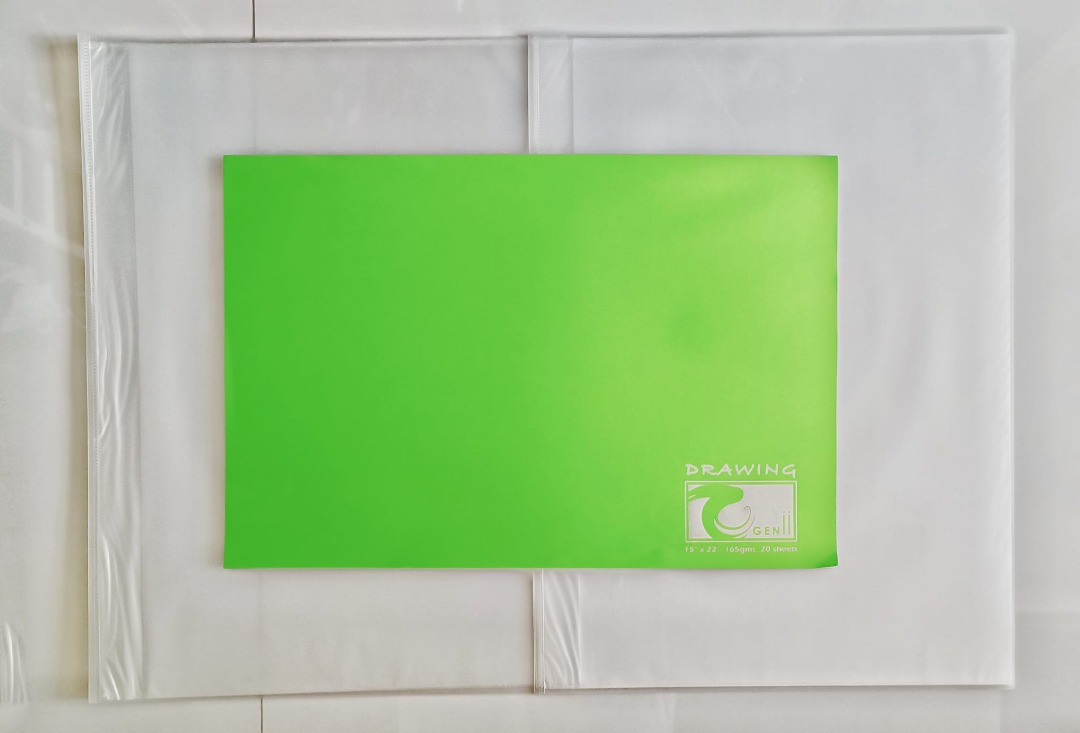 PaperMark A2 Drawing Block + A2 folder x2, Hobbies & Toys, Stationery ...