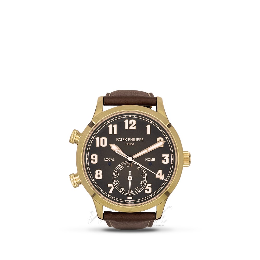 Patek Philippe Calatrava Pilot Travel Time 5524R-001, Luxury, Watches ...