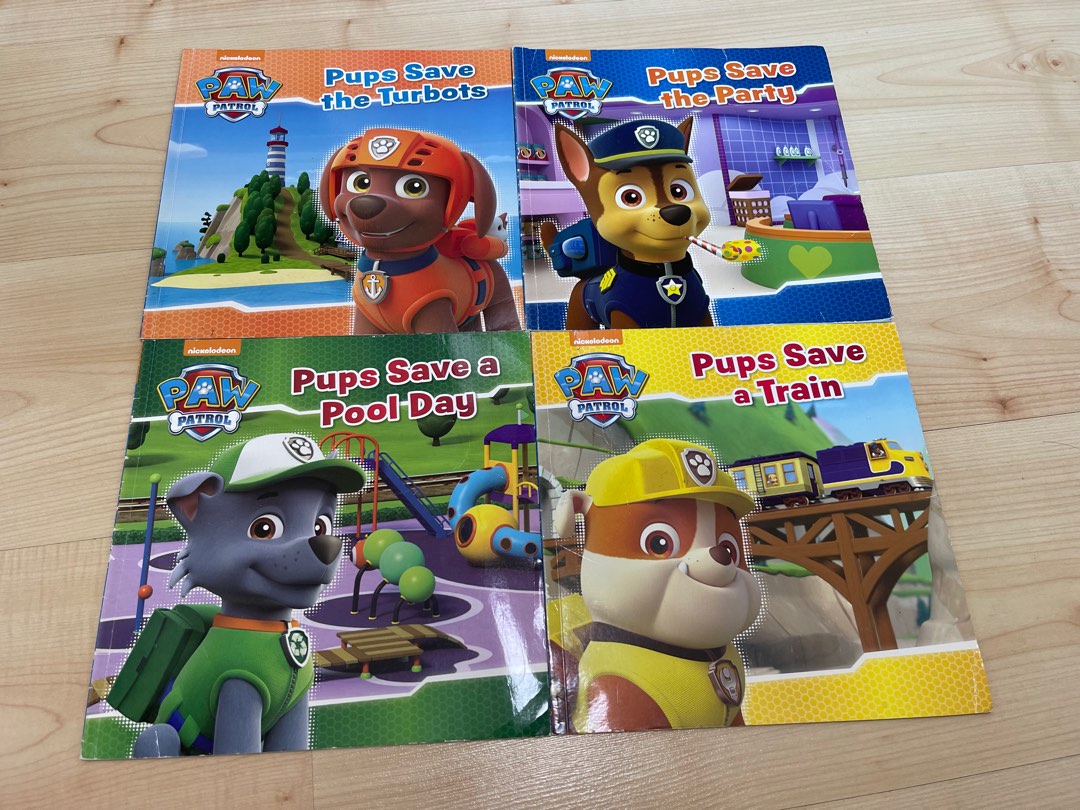 Paw Patrol Set, Hobbies & Toys, Books & Magazines, Children's Books on ...