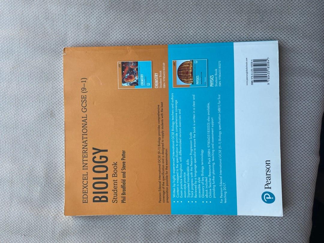 Pearson GCSE biology textbook, 興趣及遊戲, 書本 & 文具, 教科書 - Carousell