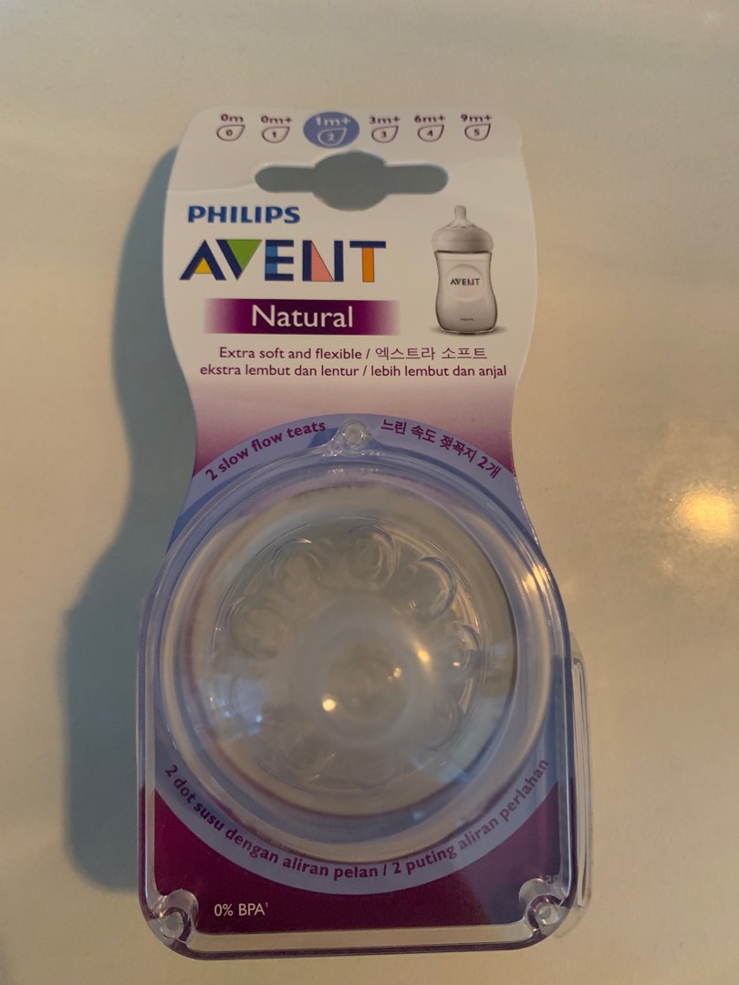Philips Avent 1m+ teat, Babies & Kids, Nursing & Feeding, Breastfeeding ...