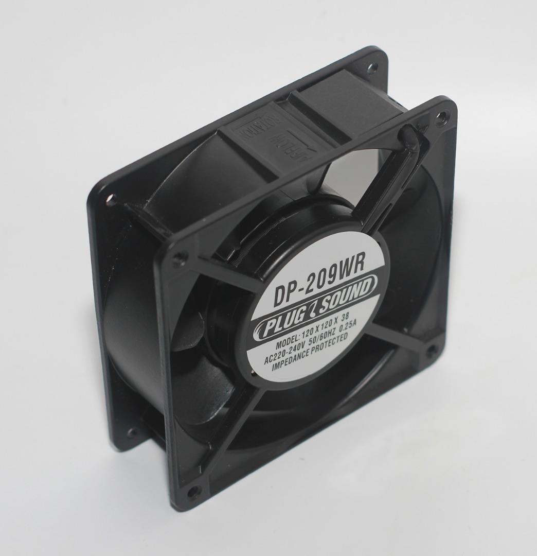 PLUG and SOUND EXHAUST FAN DP-209WR, 220-240V 0.25A 120x120x38mm ...