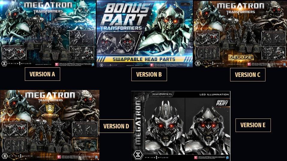 【PO 】Megatron | Prime 1 Studio【FREE Shipping】Transformers GK Figurine ...