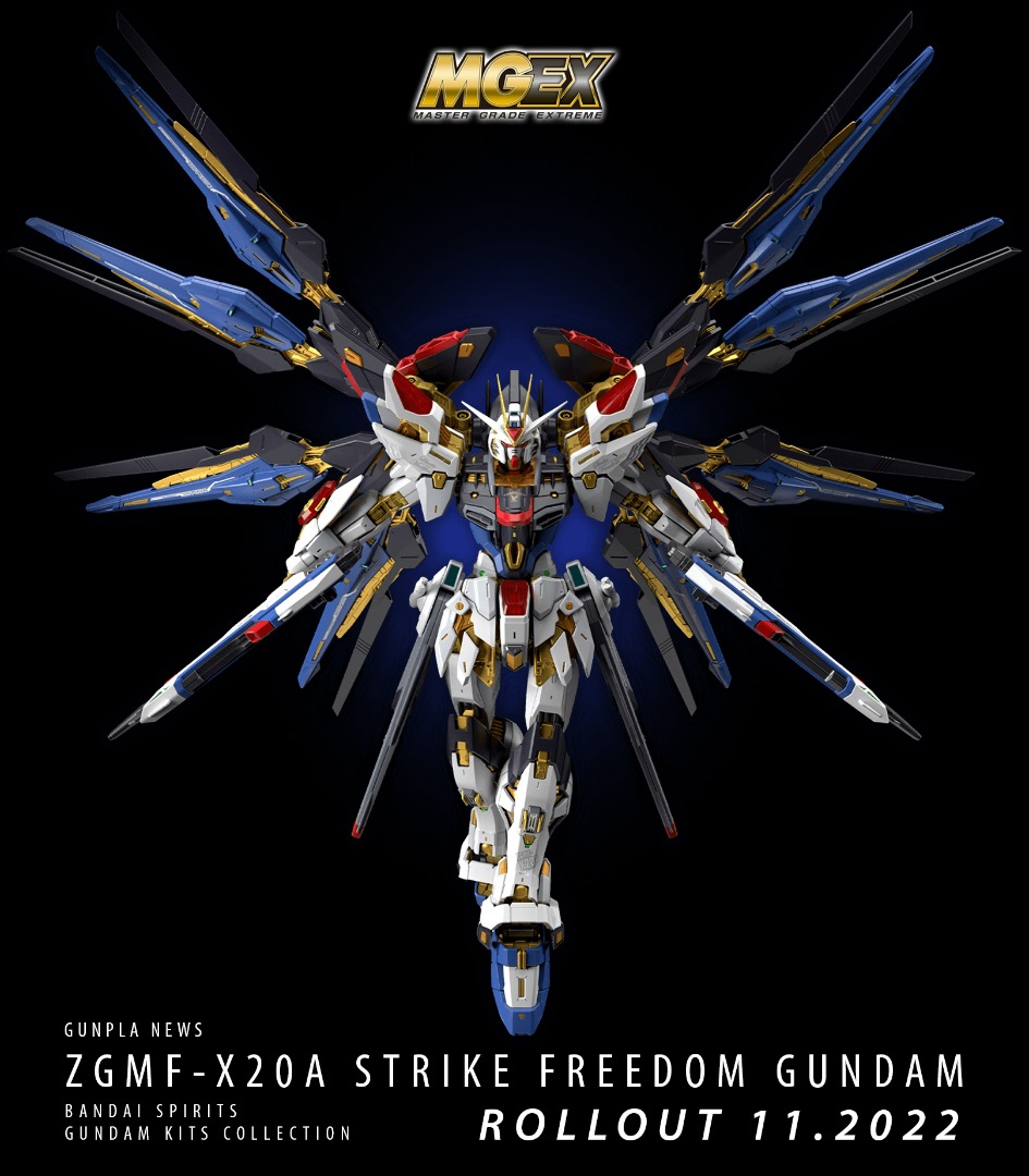 [PO] MGEX Strike Freedom Gundam - First Batch, Hobbies & Toys, Toys ...