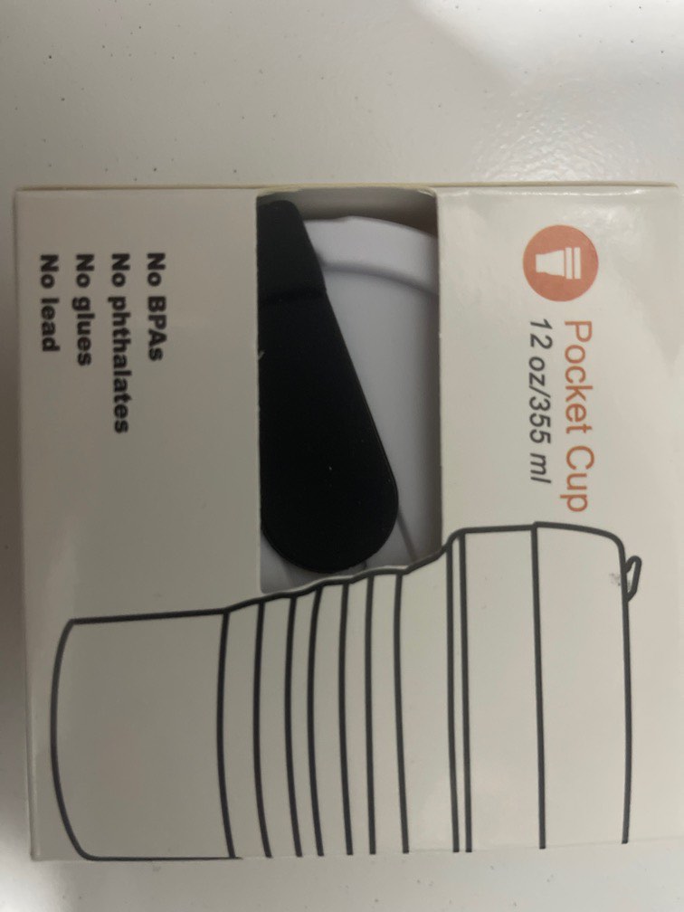Pocket Cup, Furniture & Home Living, Kitchenware & Tableware, Water ...