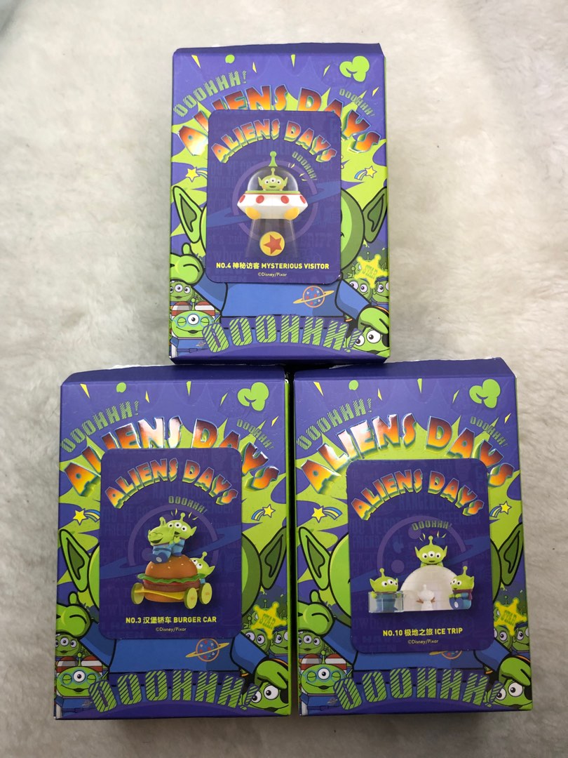 [Popmart] Disney Pixar Alien Days, Hobbies & Toys, Toys & Games on ...