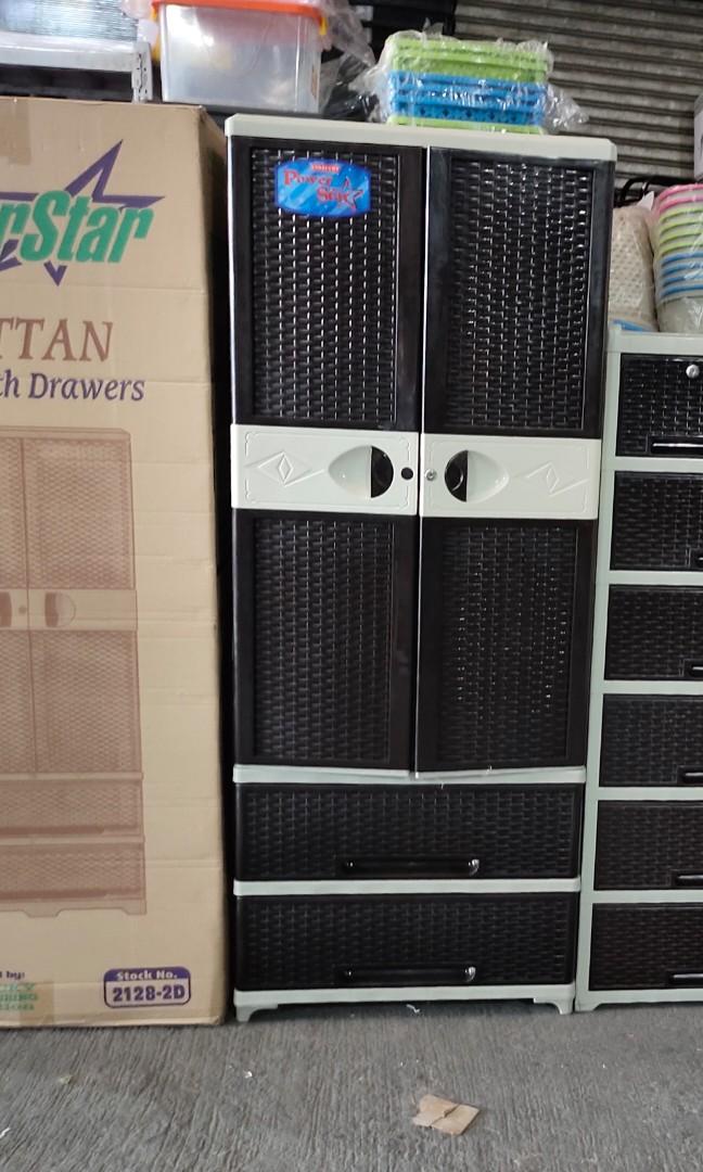 Power Star Rattan Plastic Cabinet, Furniture & Home Living, Furniture ...