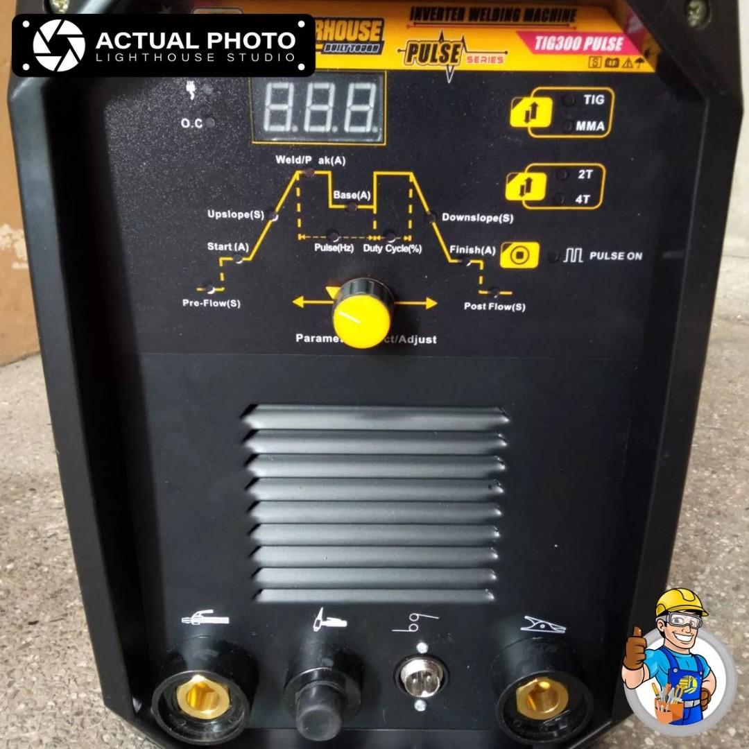 POWERHOUSE USA 300A Pulse Series TIG Inverter Welding Machine ...