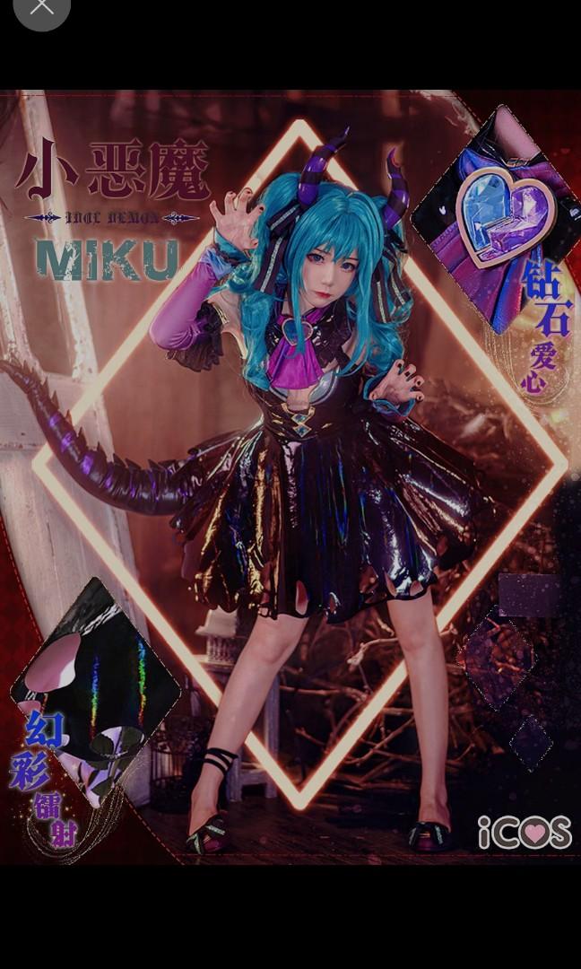 [PRESALES] Hatsune miku little devil cosplay, Hobbies & Toys ...