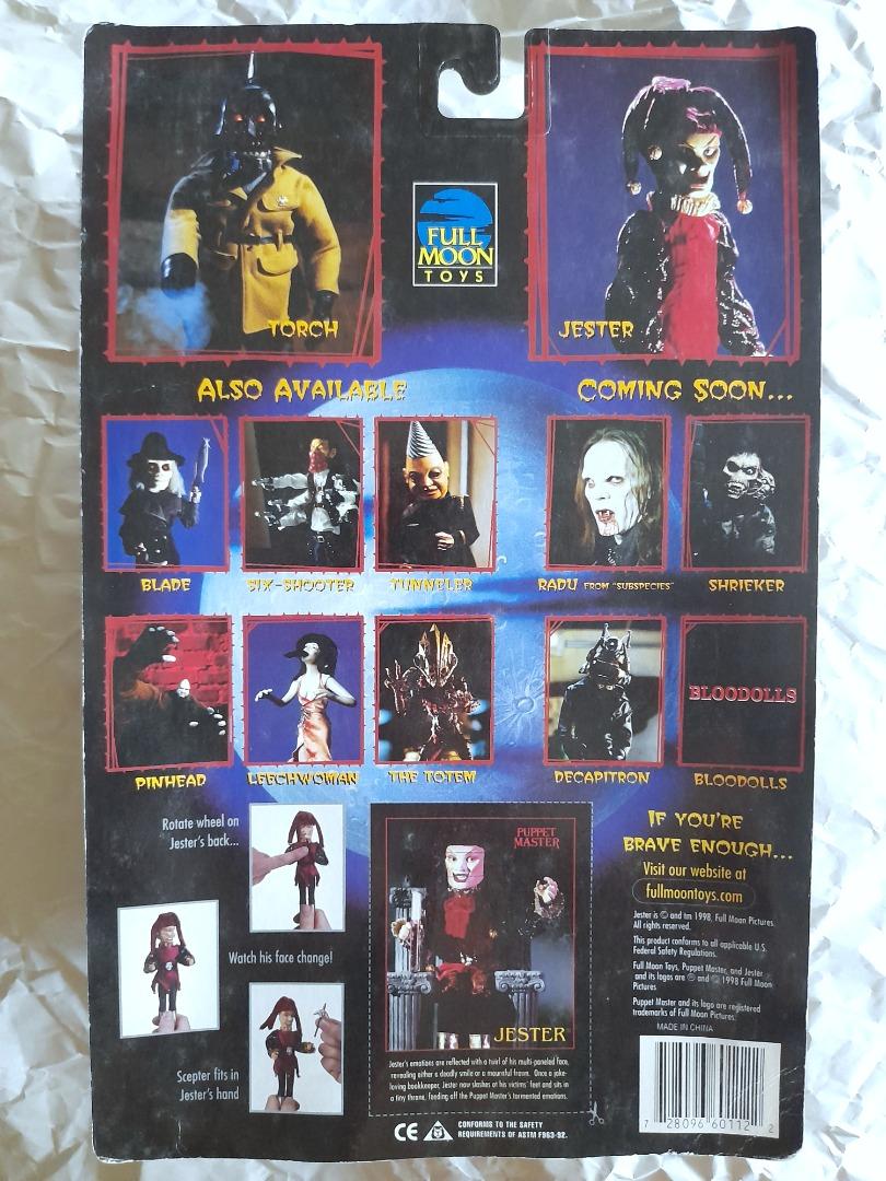 Puppet Master Tunneler & Jester Action Figure (SET of 2), Hobbies ...