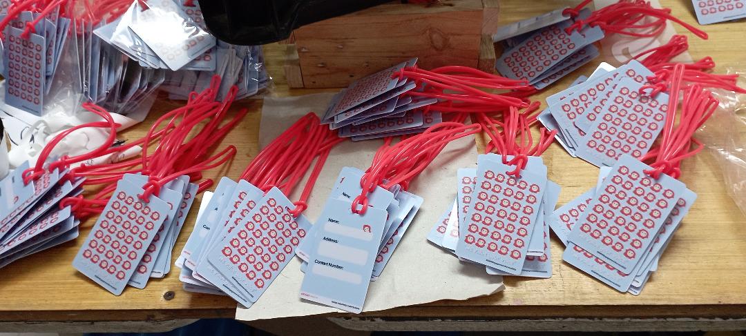 PVC Bag tags custom design and print, Hobbies & Toys, Memorabilia ...