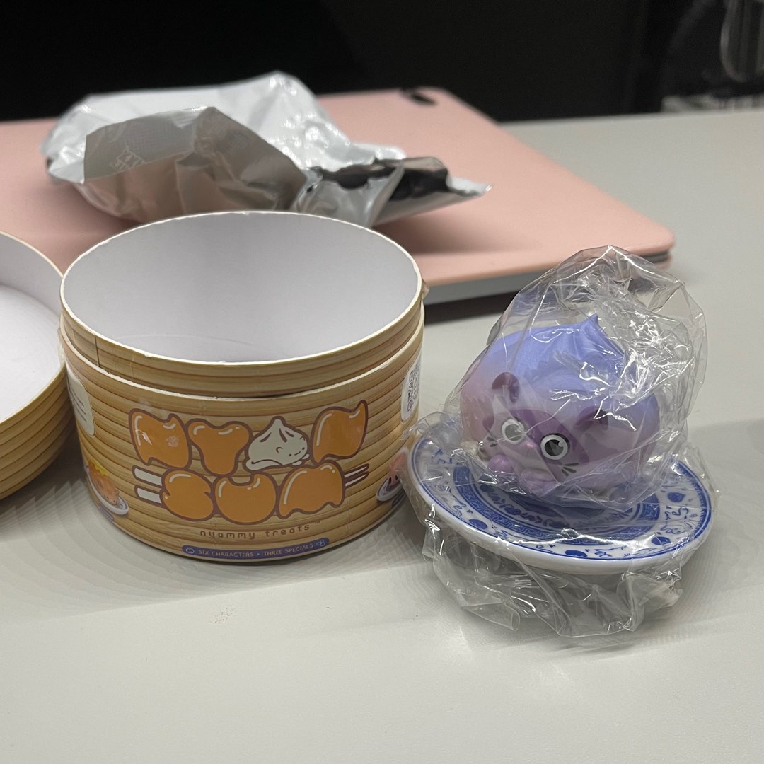 RARE Popmart mighty jaxx nyammy treats nyan sum taro char siu meow ...