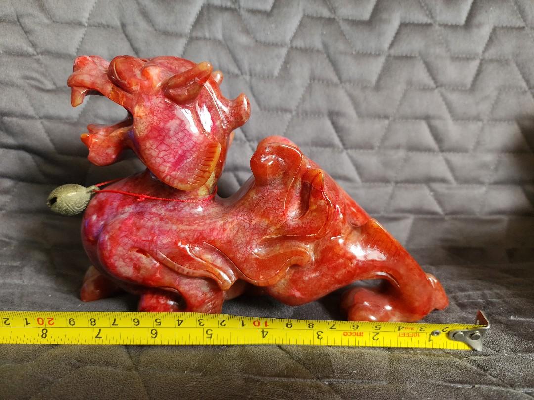 Red pixiu fengshui, Hobbies & Toys, Memorabilia & Collectibles, Vintage ...