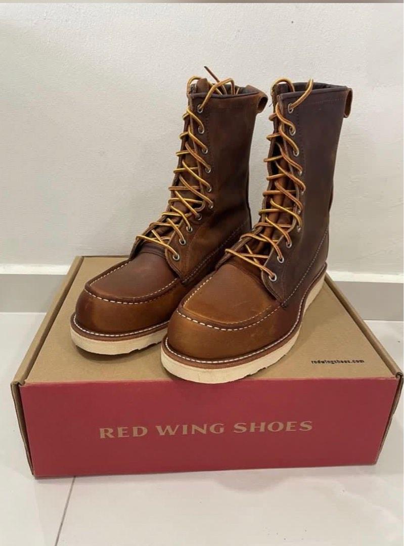 Red Wing 8830 Classic Moc 8”, Men's Fashion, Footwear, Boots on Carousell