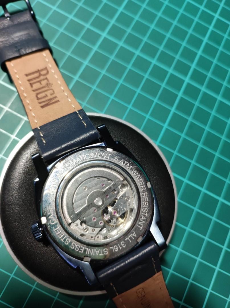 Reign Napoleon navy automatic watch Reirn5807, Men's Fashion, Watches ...