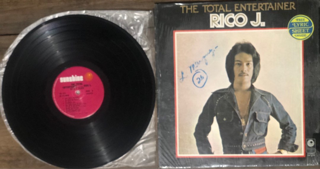 RICO J. PUNO LP VINYL PLAKA OPM, Hobbies & Toys, Music & Media, Vinyls ...