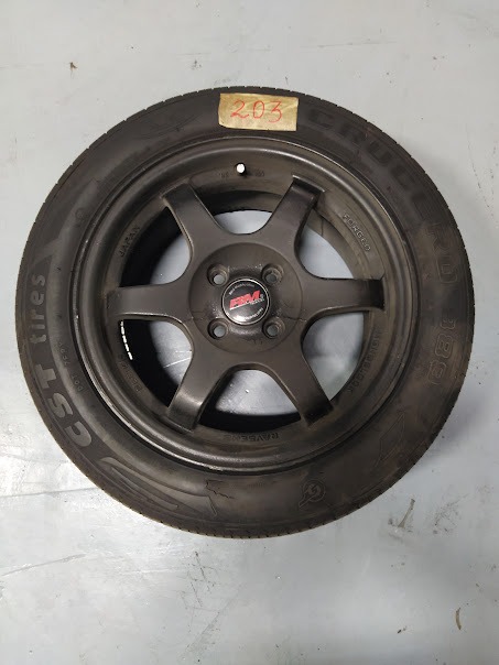 RM Tyre and Rim Set, Car Accessories, Tyres & Rims on Carousell