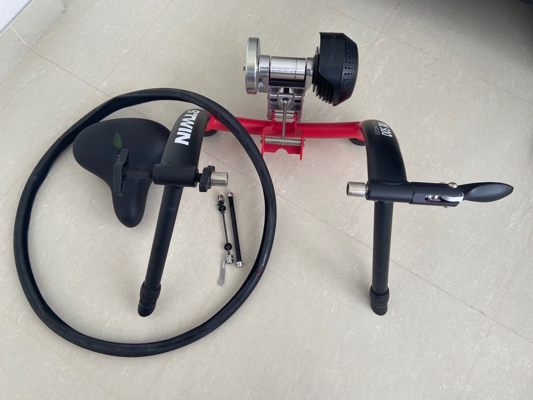 Road Cycling Turbo Trainer Van Rysel RCR 500 Fluid - Black, Sports ...