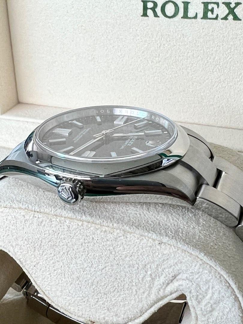 Rolex OP41 Blue, Luxury, Watches on Carousell