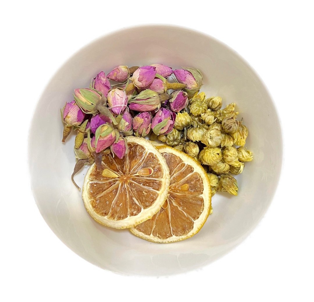 Rose Chrysanthemum LemonTea 玫瑰菊花柠檬茶, Food & Drinks, Beverages on Carousell