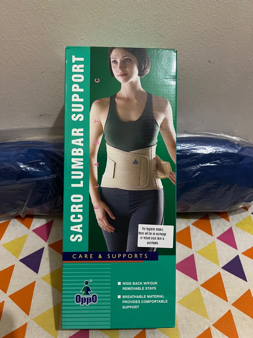 Sacro Lumbar Support, Health & Nutrition, Braces, Support & Protection on Carousell
