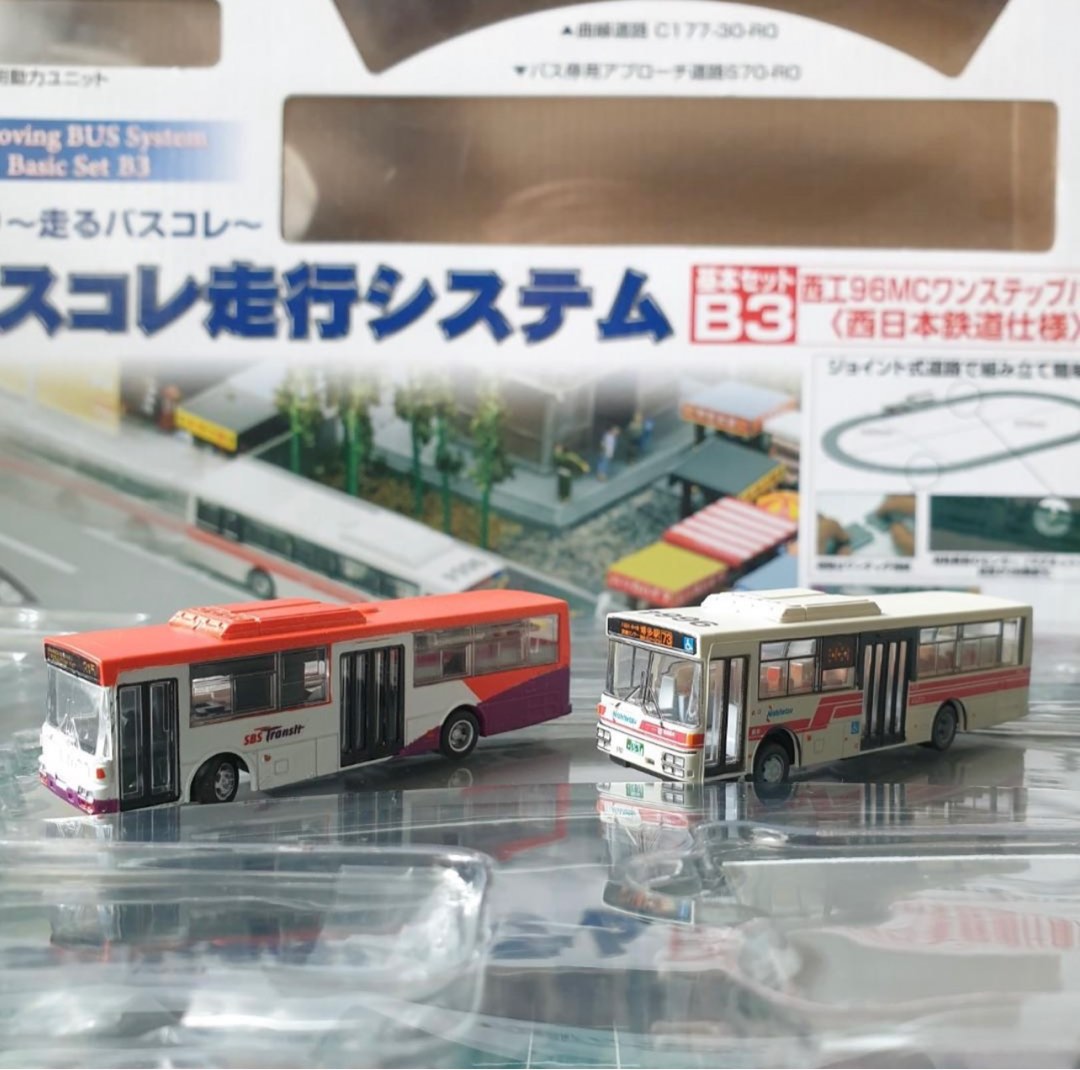 SBS bus Tomytec Scale moving bus system basic set SBS Transit, Hobbies ...
