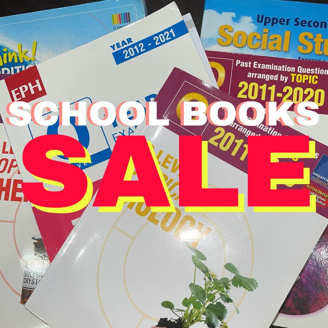 SCHOOL BOOKS SALE! [SEC SCH TEXTBOOKS WORKBOOKS TYS], Hobbies & Toys ...