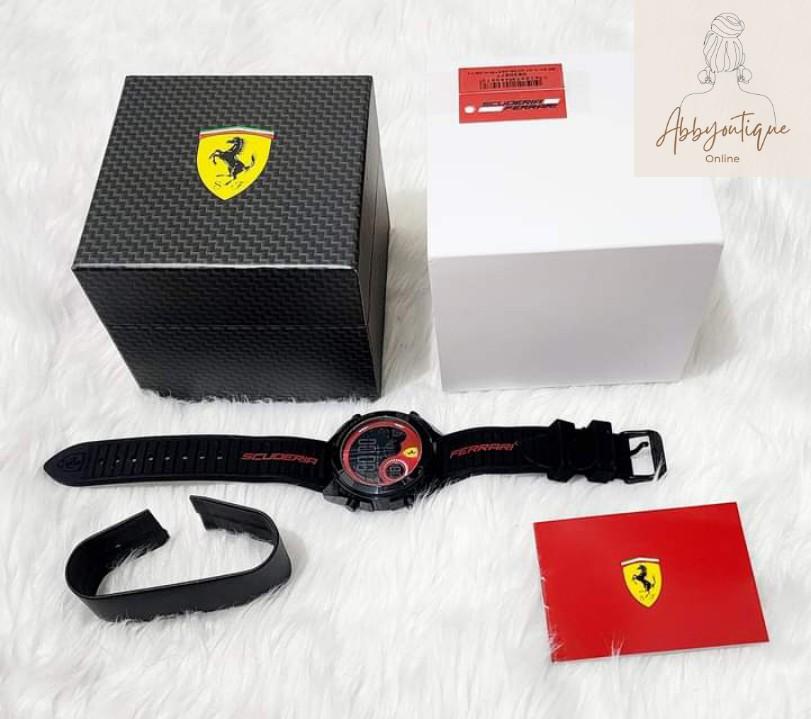 Scuderia Ferrari Forza Digital Men's Watch, Men's Fashion, Watches ...