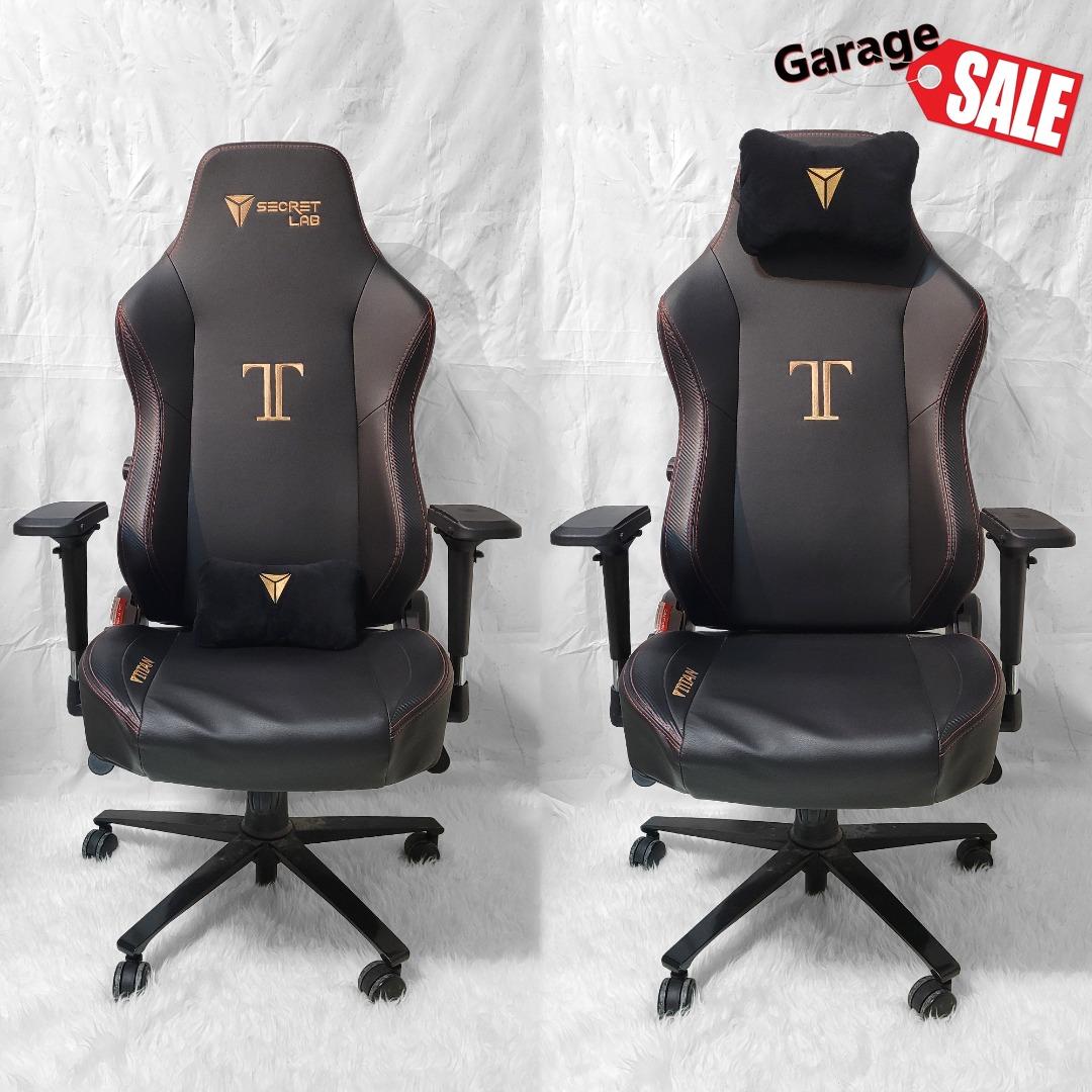 Secretlab TITAN XL 2020 (Well Used), Furniture & Home Living, Furniture ...