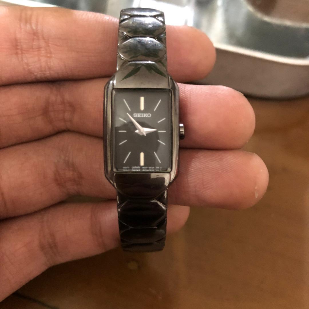 Seiko Ceramic Brown Ladies Watch, Women's Fashion, Watches ...