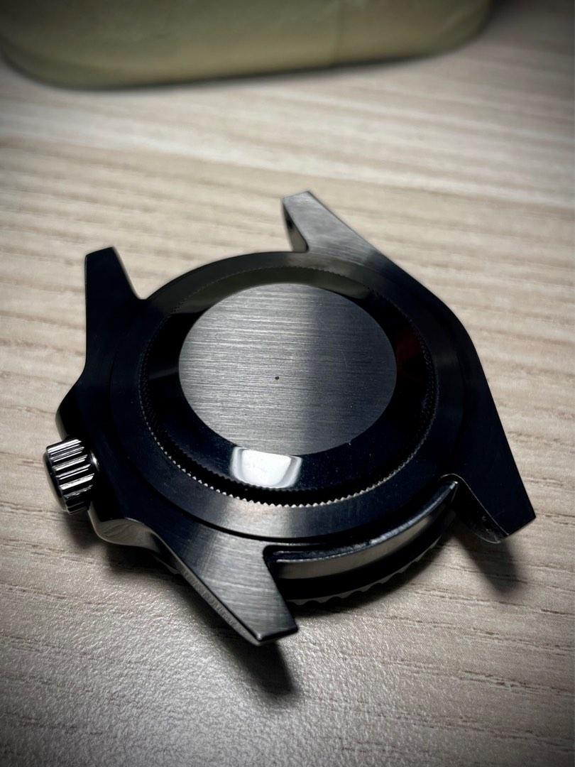 Seiko mod all black stealth, Men's Fashion, Watches & Accessories ...