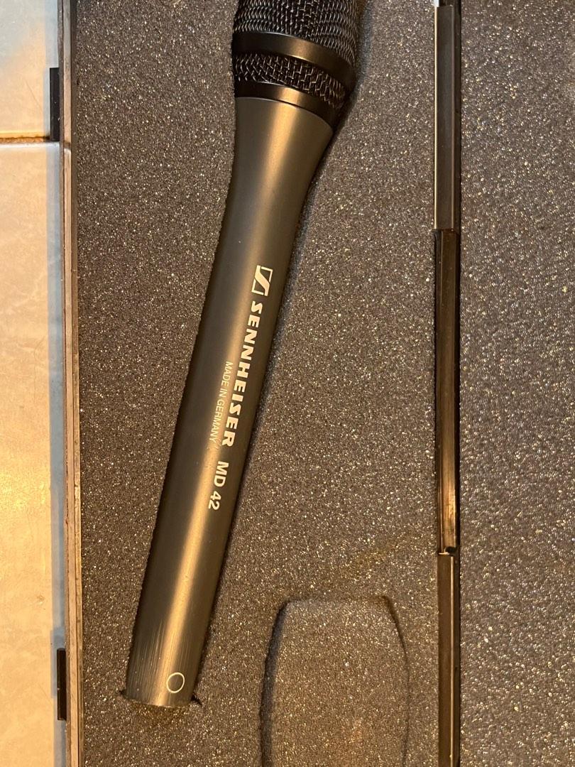sennheiser microphone, Audio, Microphones on Carousell