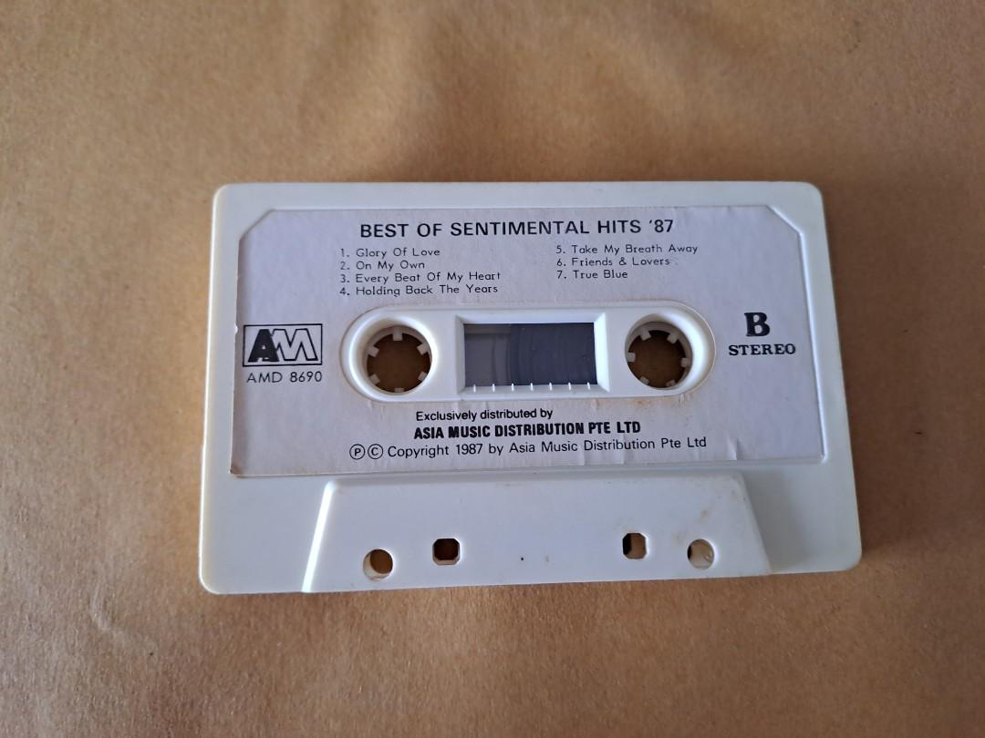 Sentimental Hits 1987 cassette tape, Hobbies & Toys, Music & Media, CDs ...