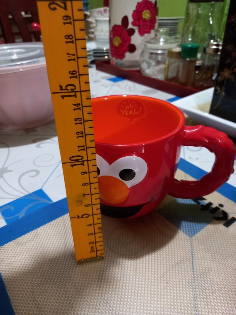 Sesame Street Elmo Big Cup, Hobbies & Toys, Memorabilia & Collectibles ...