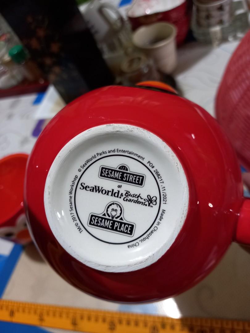 Sesame Street Elmo Big Cup, Hobbies & Toys, Memorabilia & Collectibles ...