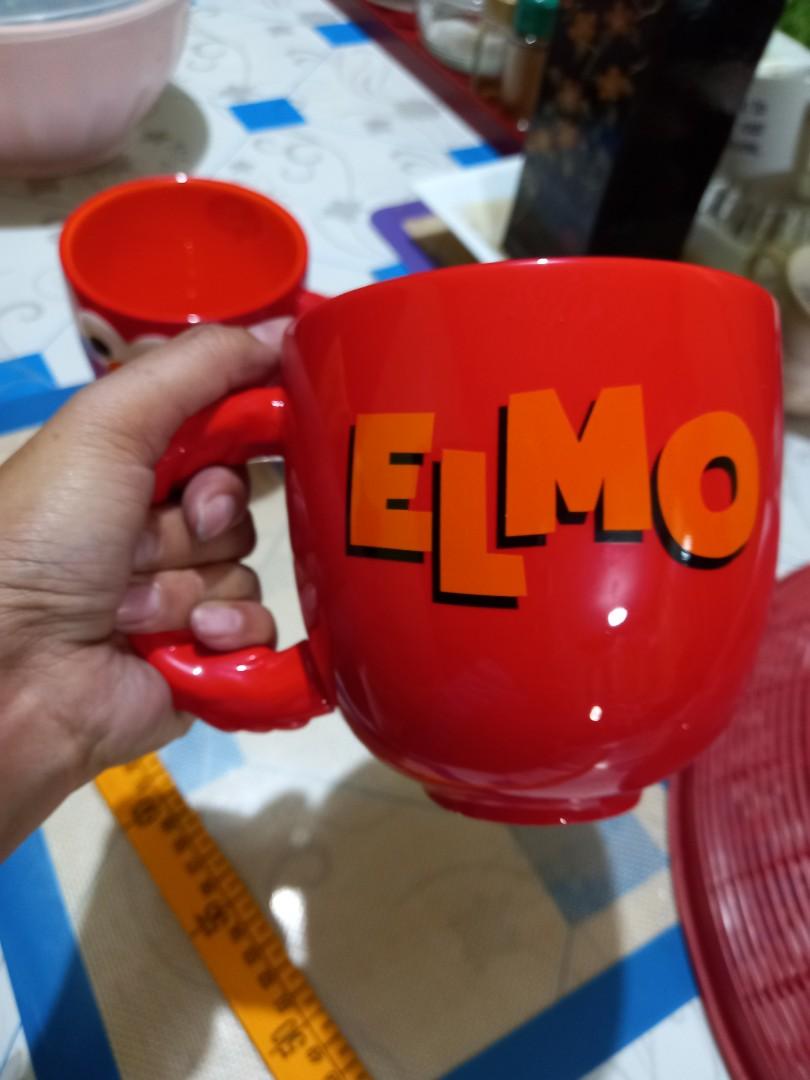 Sesame Street Elmo Big Cup, Hobbies & Toys, Memorabilia & Collectibles ...