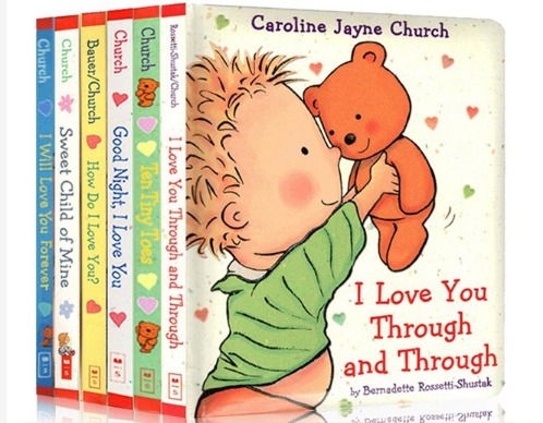 [SG STOCK][6 Books Hard Cover] I Love You Through And Through Series by ...