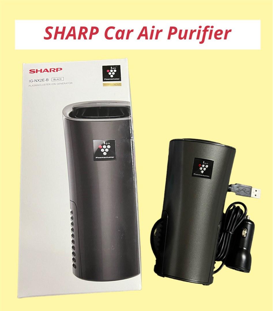 SHARP 3.6m³ Plasmacluster Technology Car Ion Air Purifier Generator ...